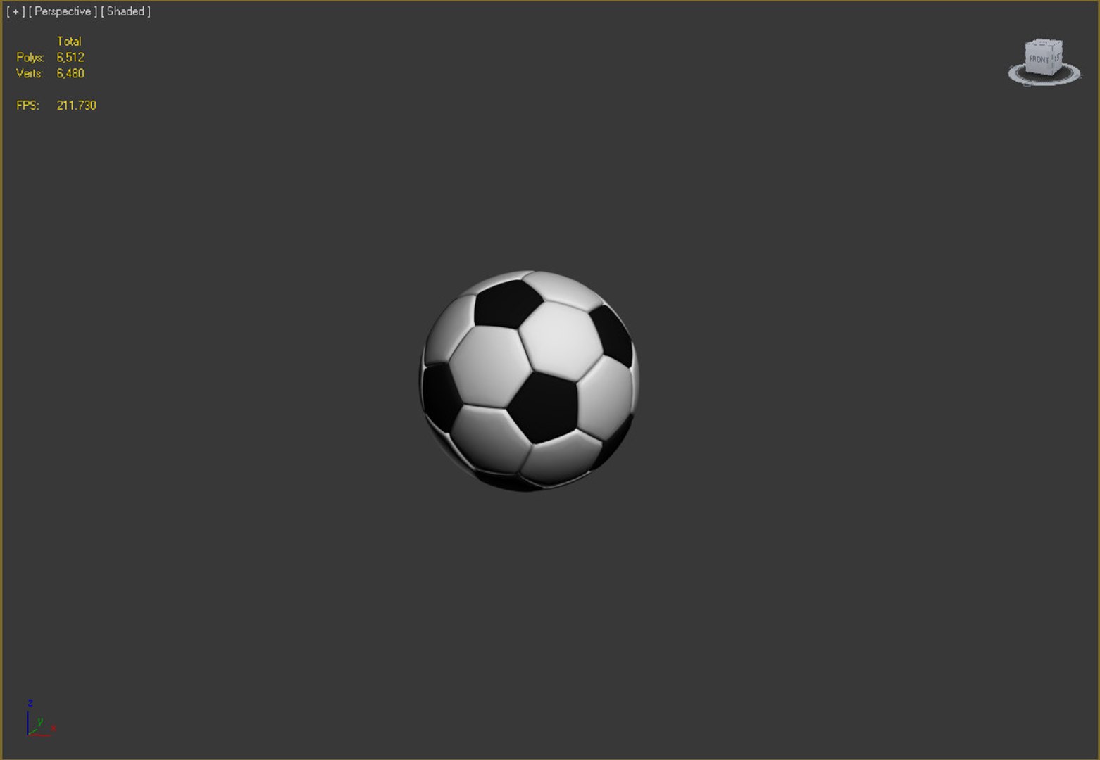 Soccer Ball Texture Maya