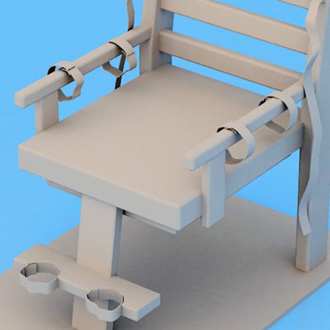 3d Electric Chair Model