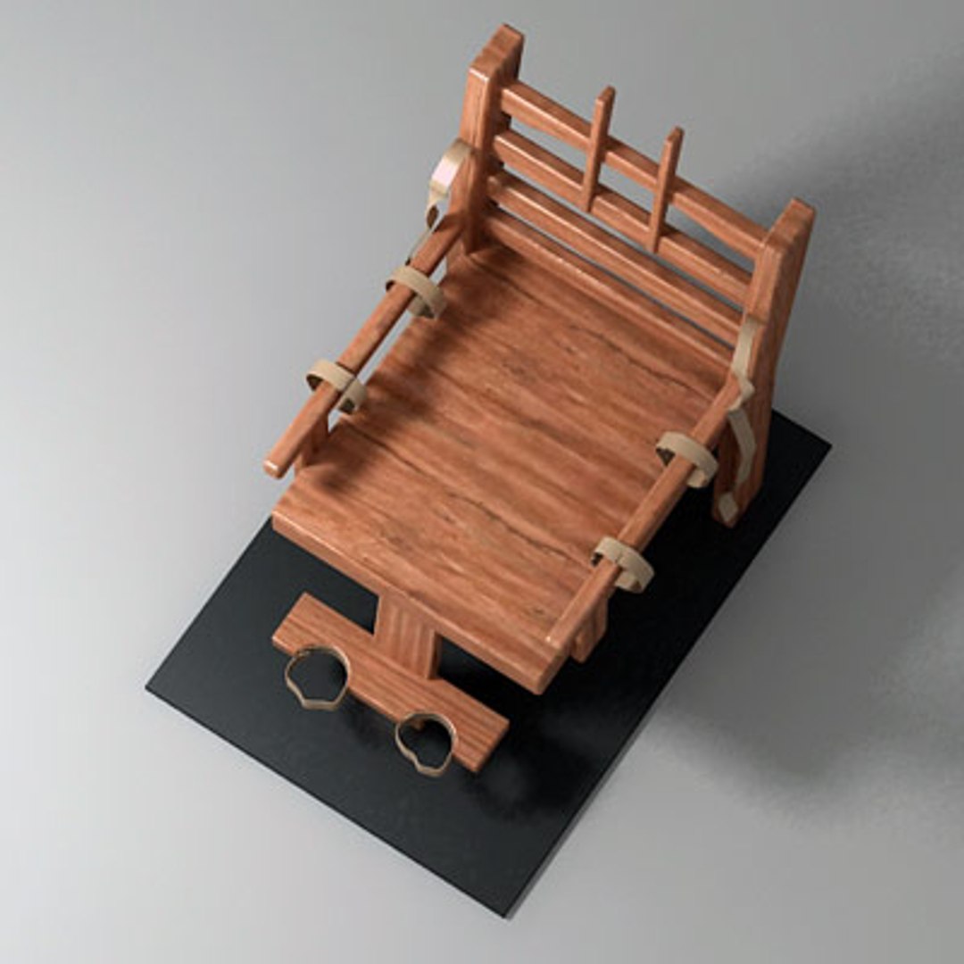 3d Electric Chair Model