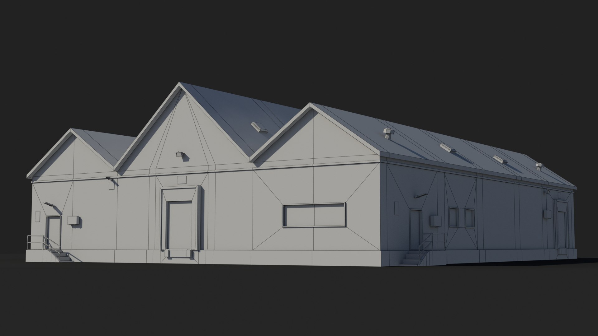 Factory X25 Model - TurboSquid 2082147