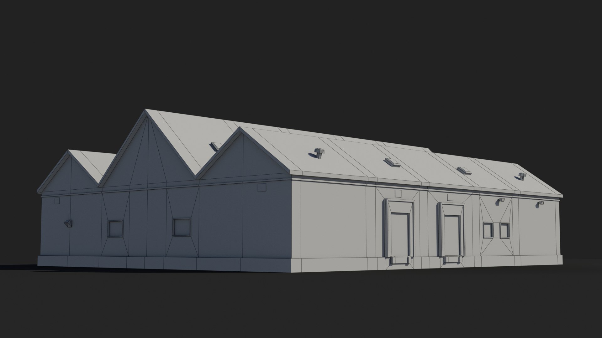 Factory X25 Model - TurboSquid 2082147