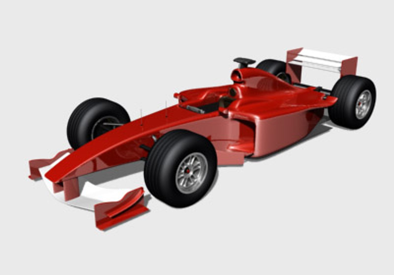 Realistic Formula 3d Model