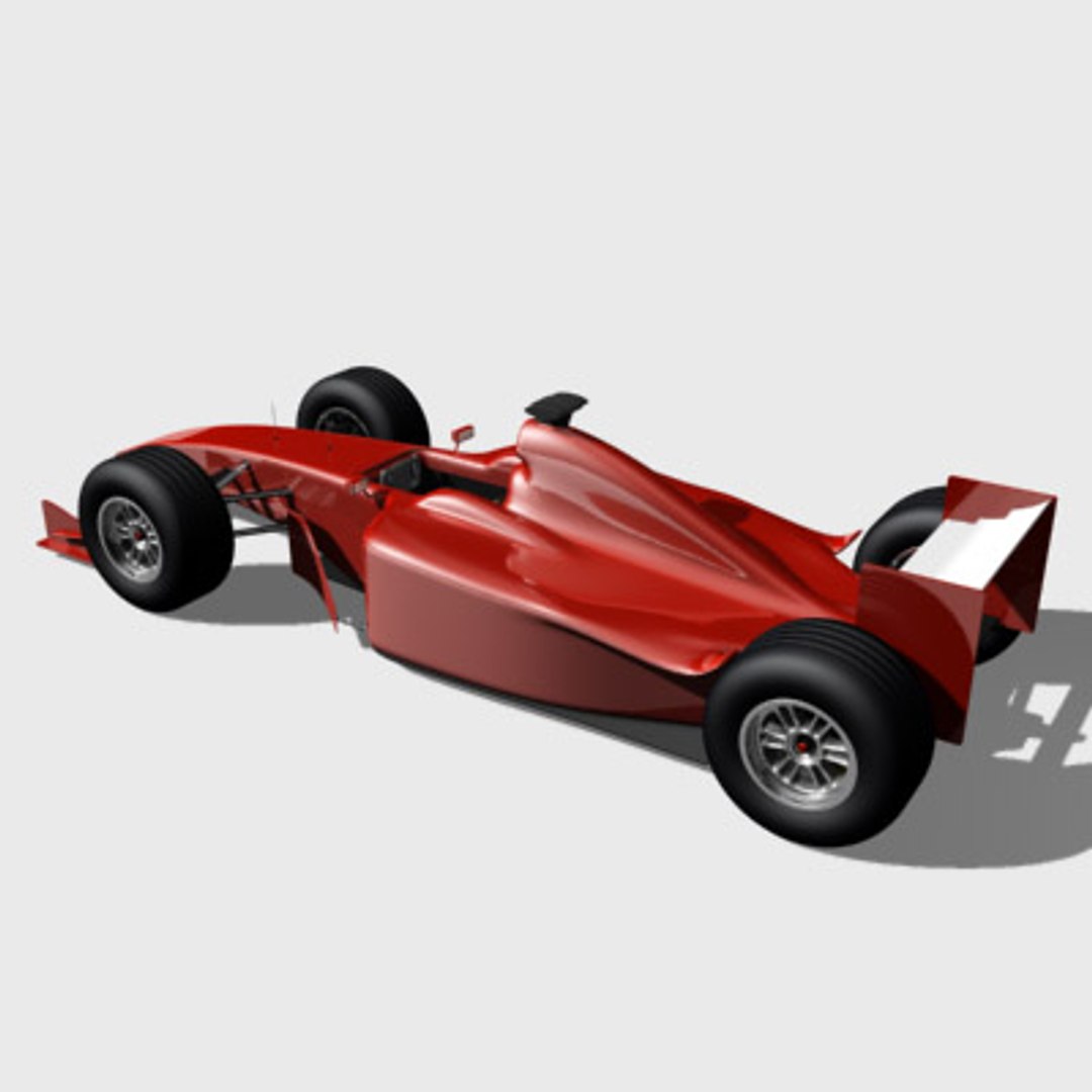 Realistic Formula 3d Model