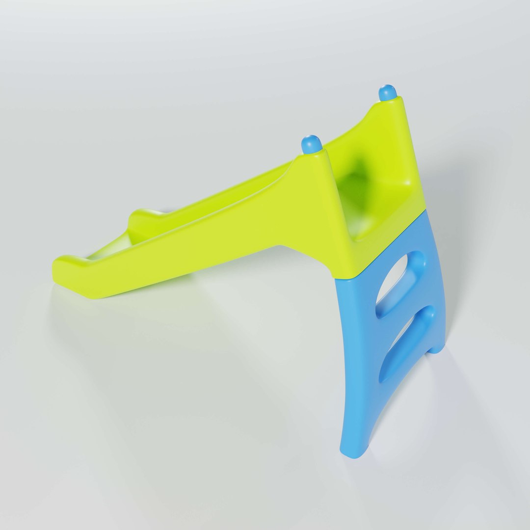 Toy - Indoor Kids Slide 3D Model - TurboSquid 1944601