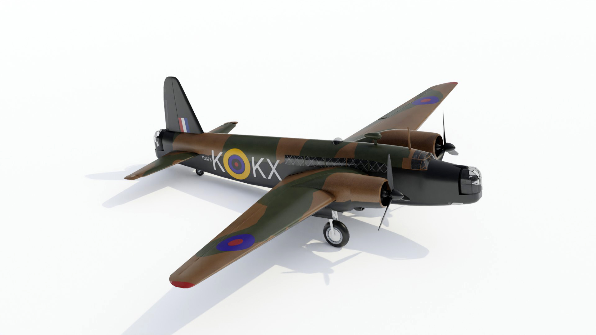 3d Model Purchase Vickers Wellington