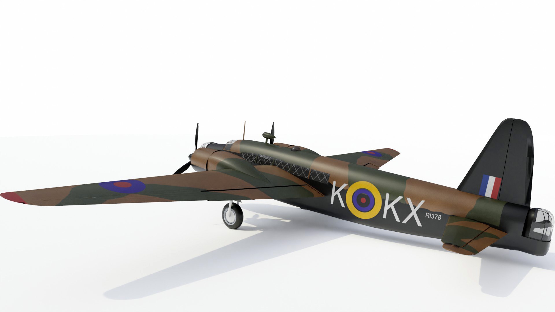 3d Model Purchase Vickers Wellington