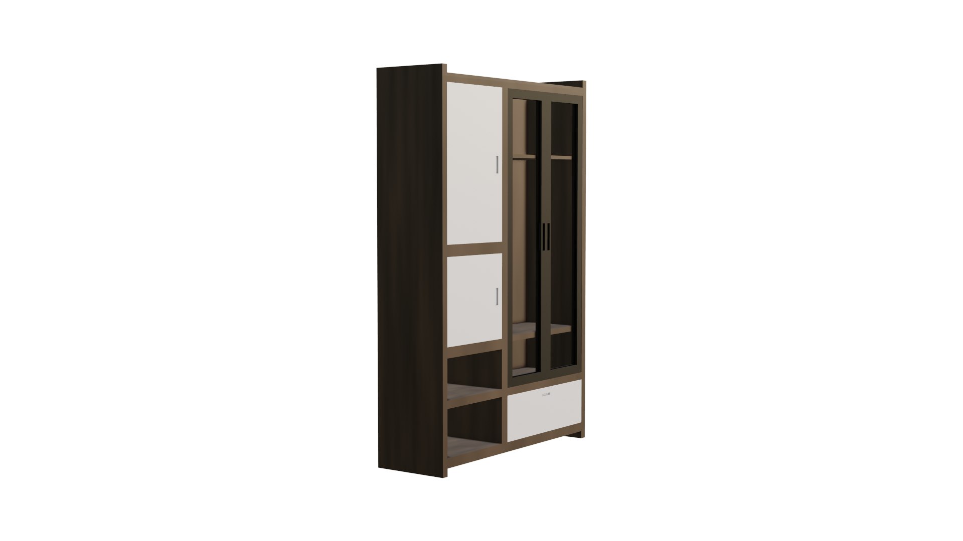 3D Wardrobe Furniture 3D Model - TurboSquid 2024147