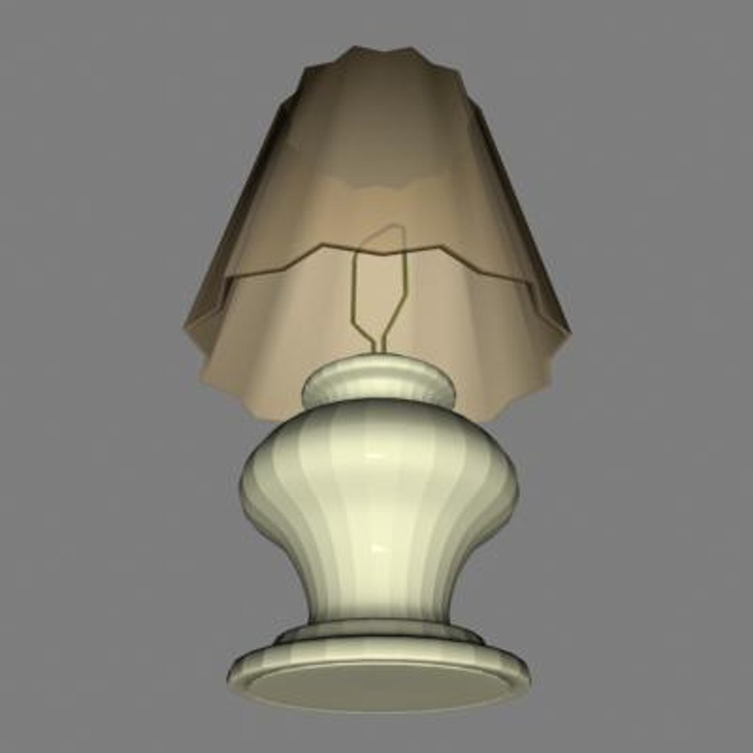 3d model lamp
