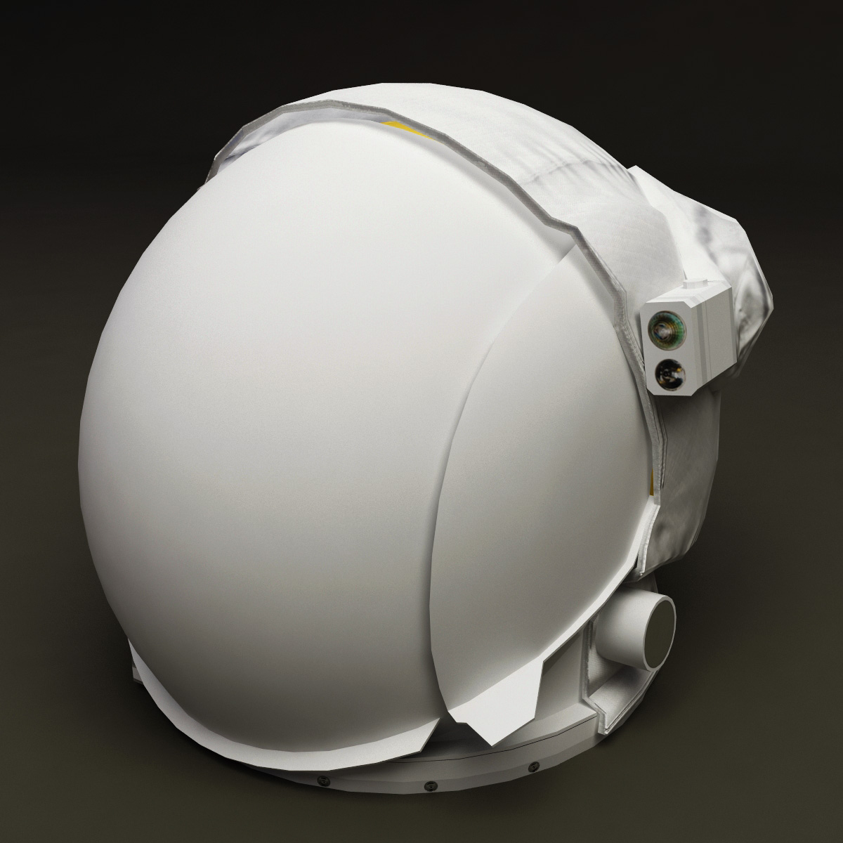 nasa space helmet 3d model