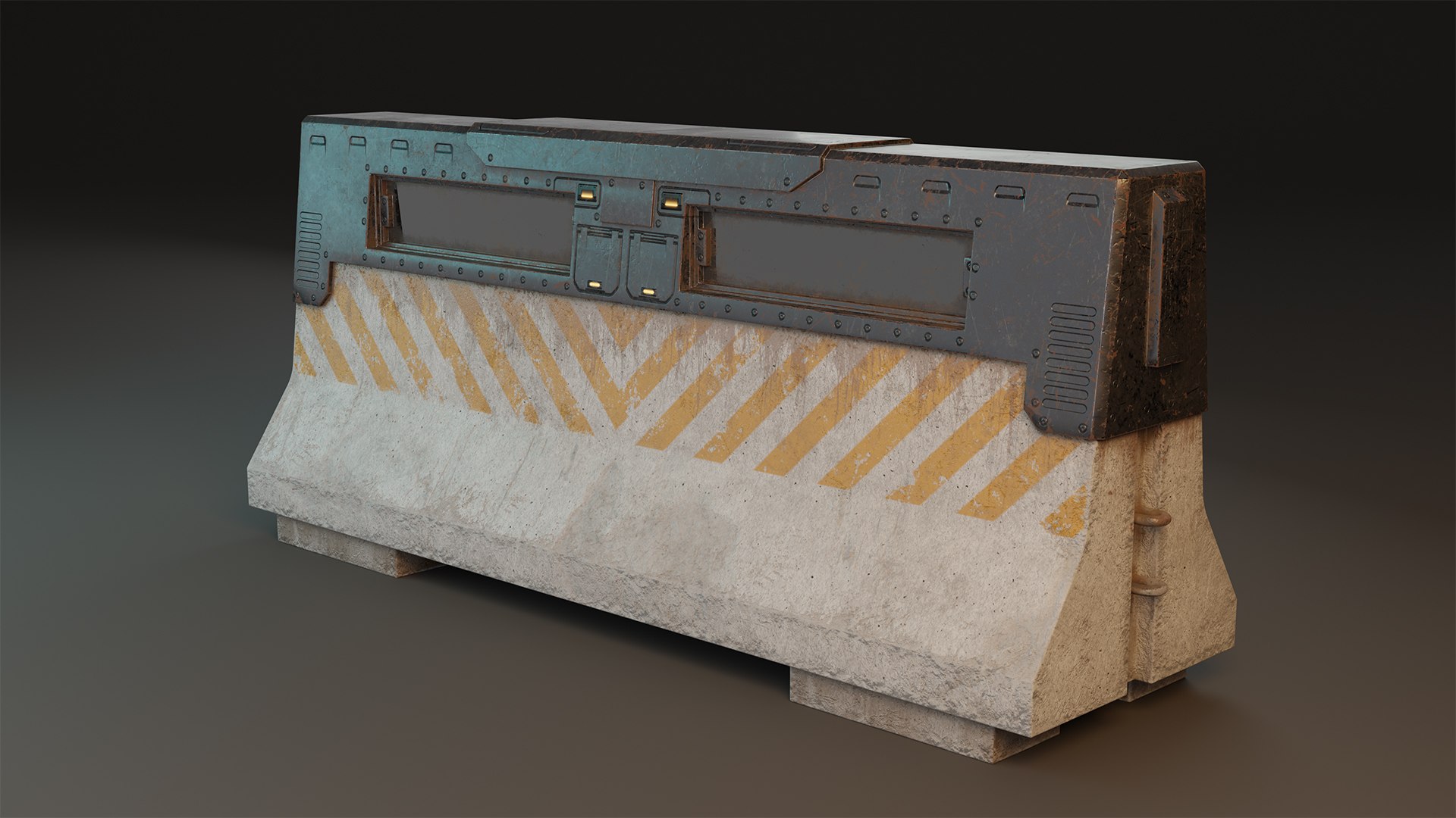 3D Cyber Barrier - TurboSquid 2074291