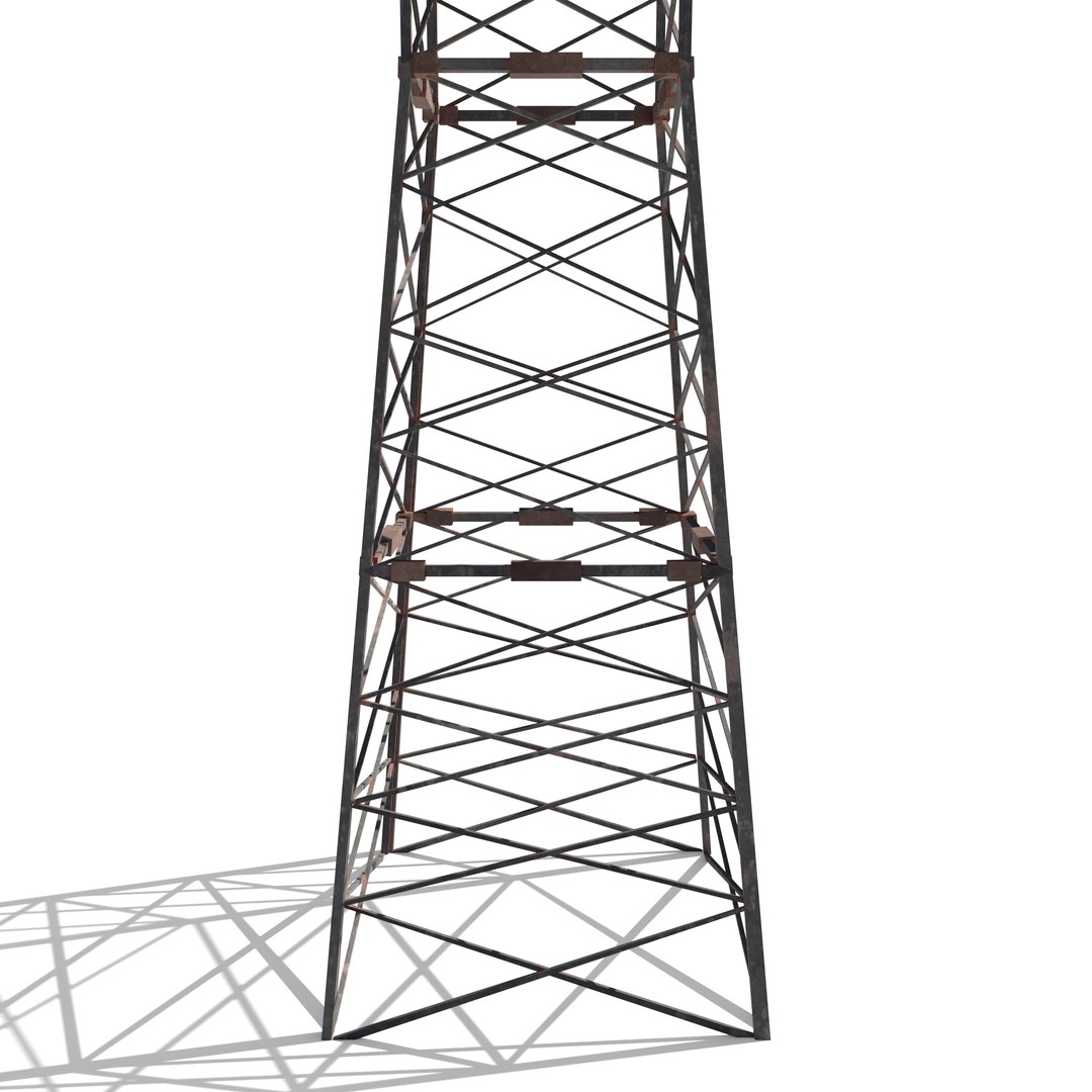 Electricity Pole Model - TurboSquid 1460715