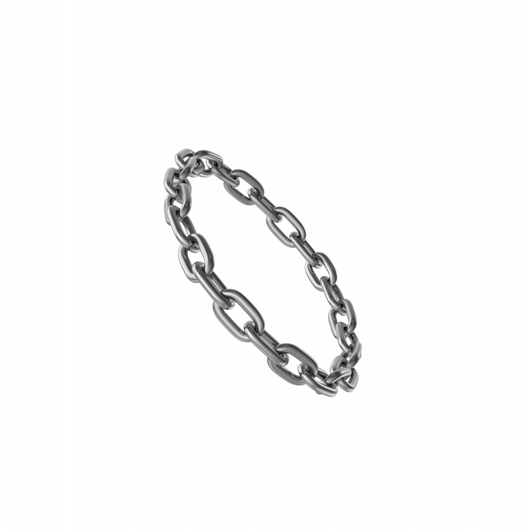 Chain Letter O 3D model - TurboSquid 2024679