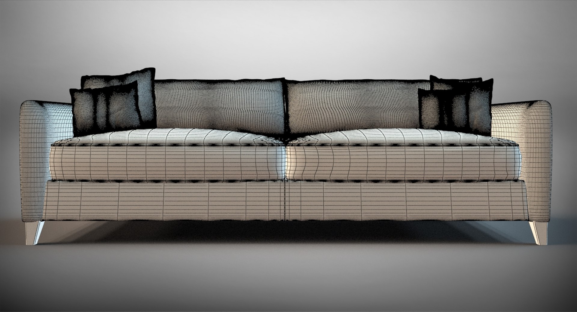 3d Lounge Sofa Model