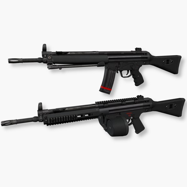 modèle 3D de Fusil d'assaut HK33 - TurboSquid 2038483