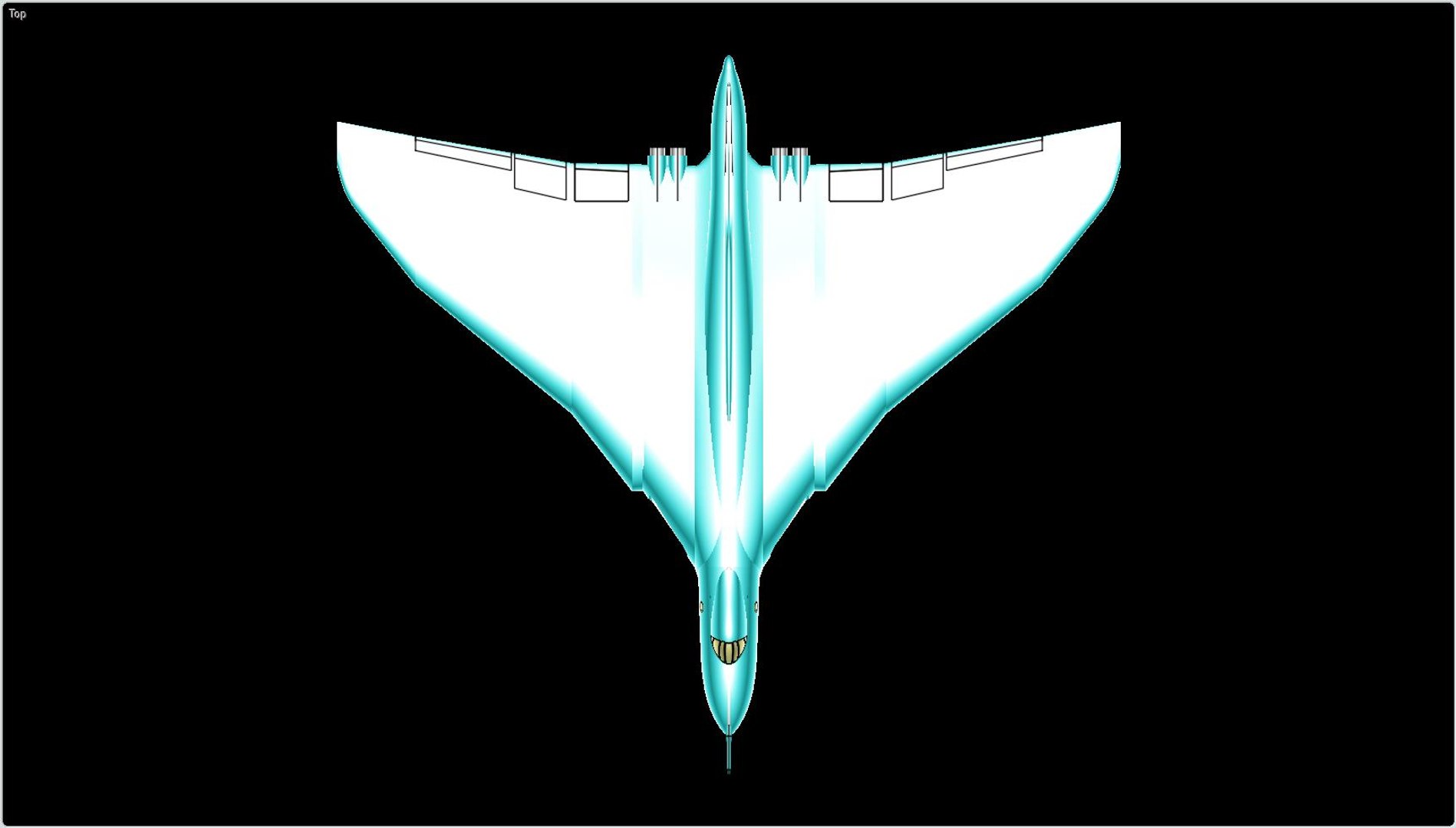 3d Avro Vulcan Solid Assembly