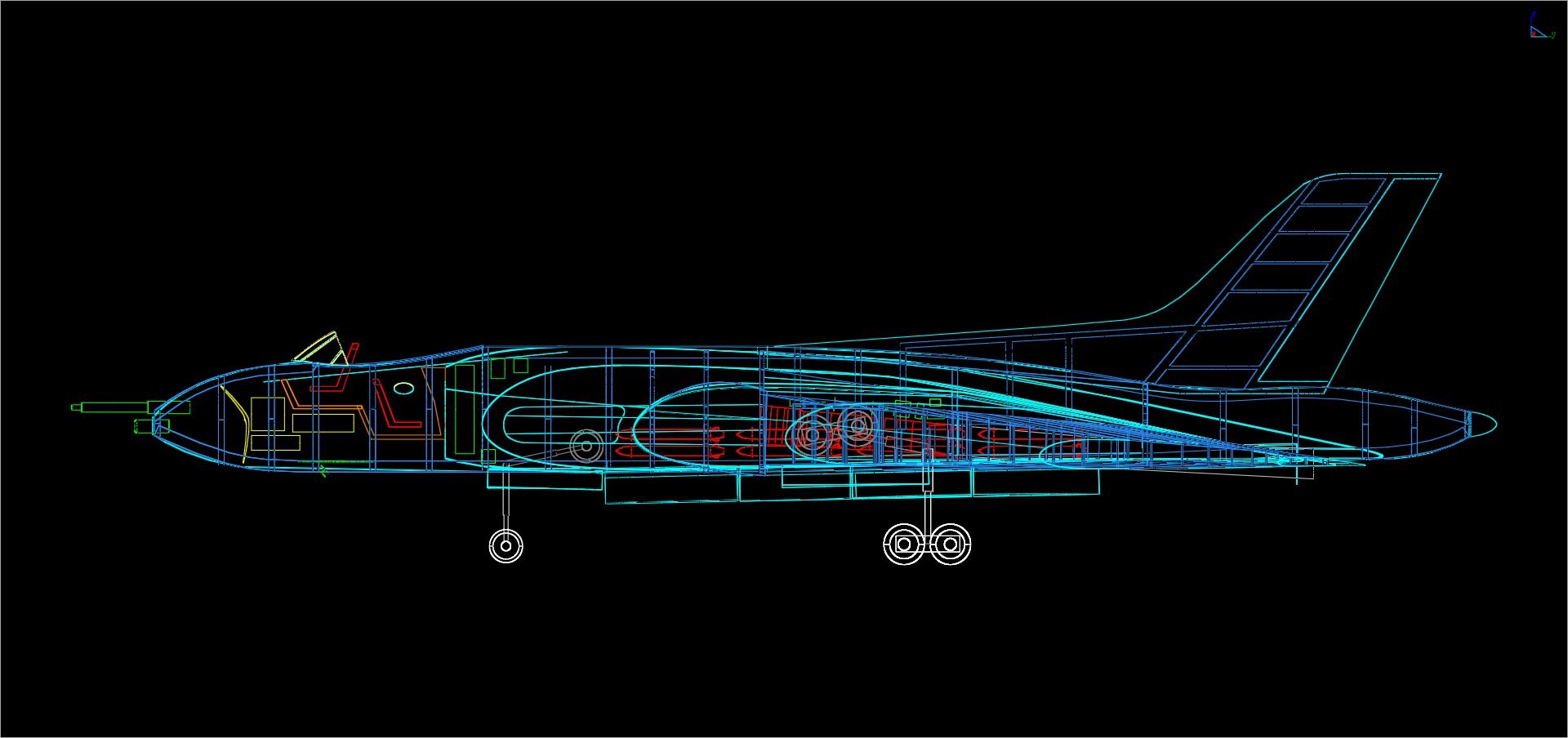 3d Avro Vulcan Solid Assembly