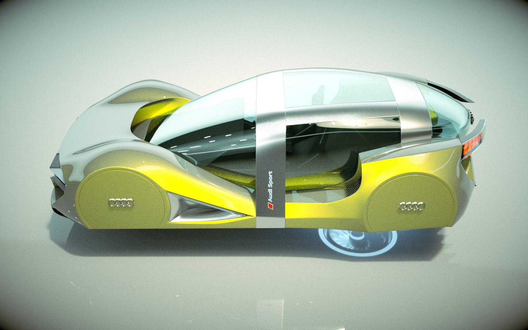 3D Car Audi Hover - TurboSquid 1514711