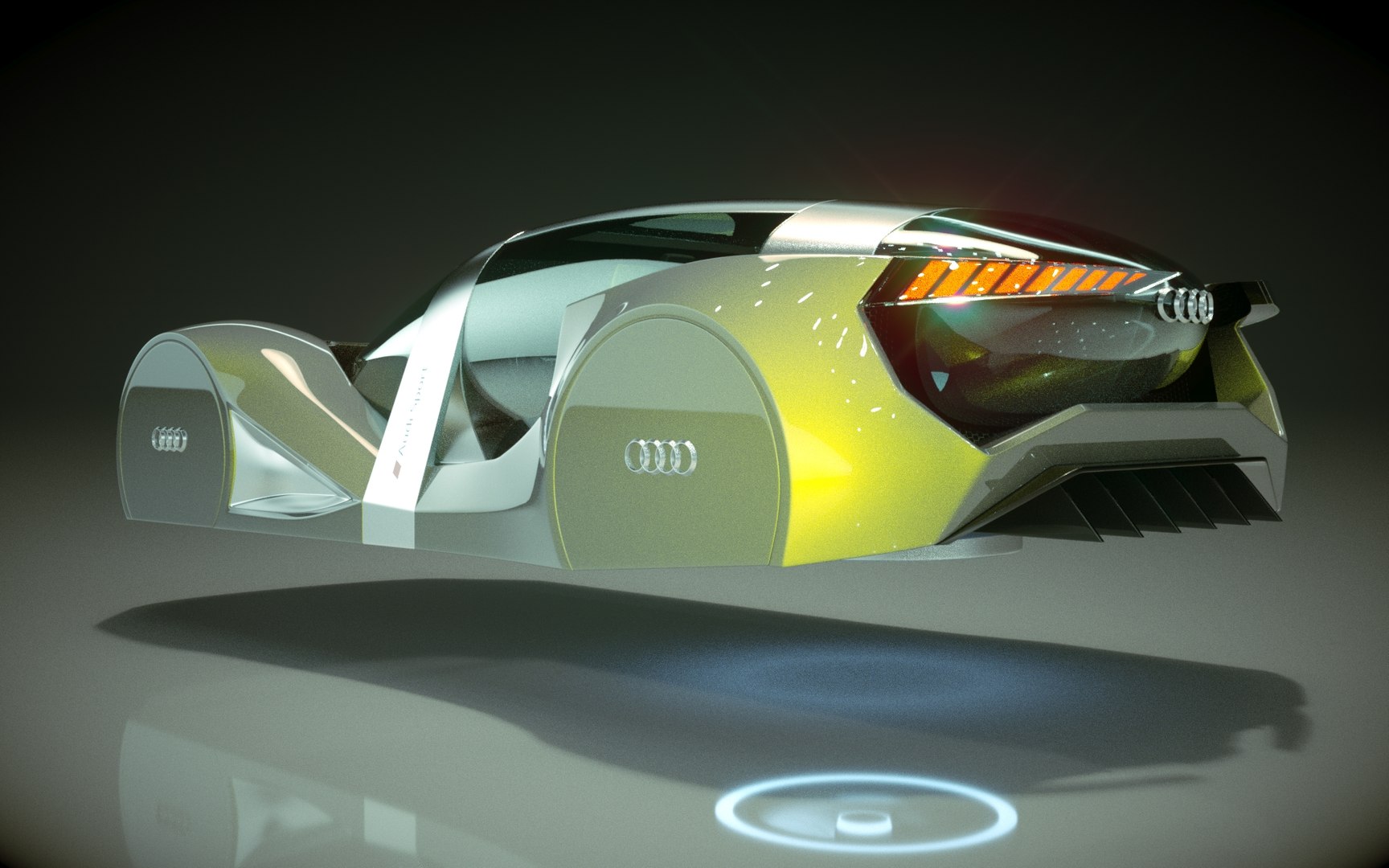 3D Car Audi Hover - TurboSquid 1514711