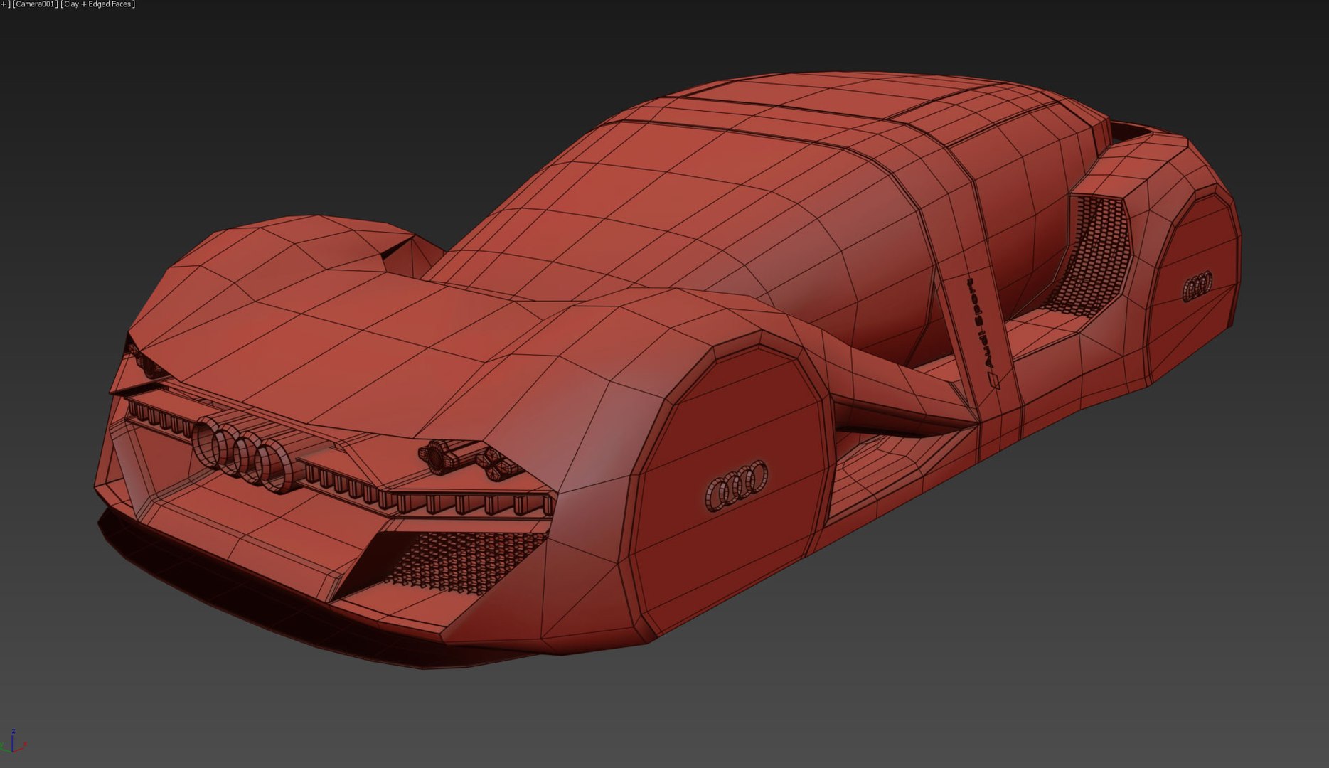 3D Car Audi Hover - TurboSquid 1514711