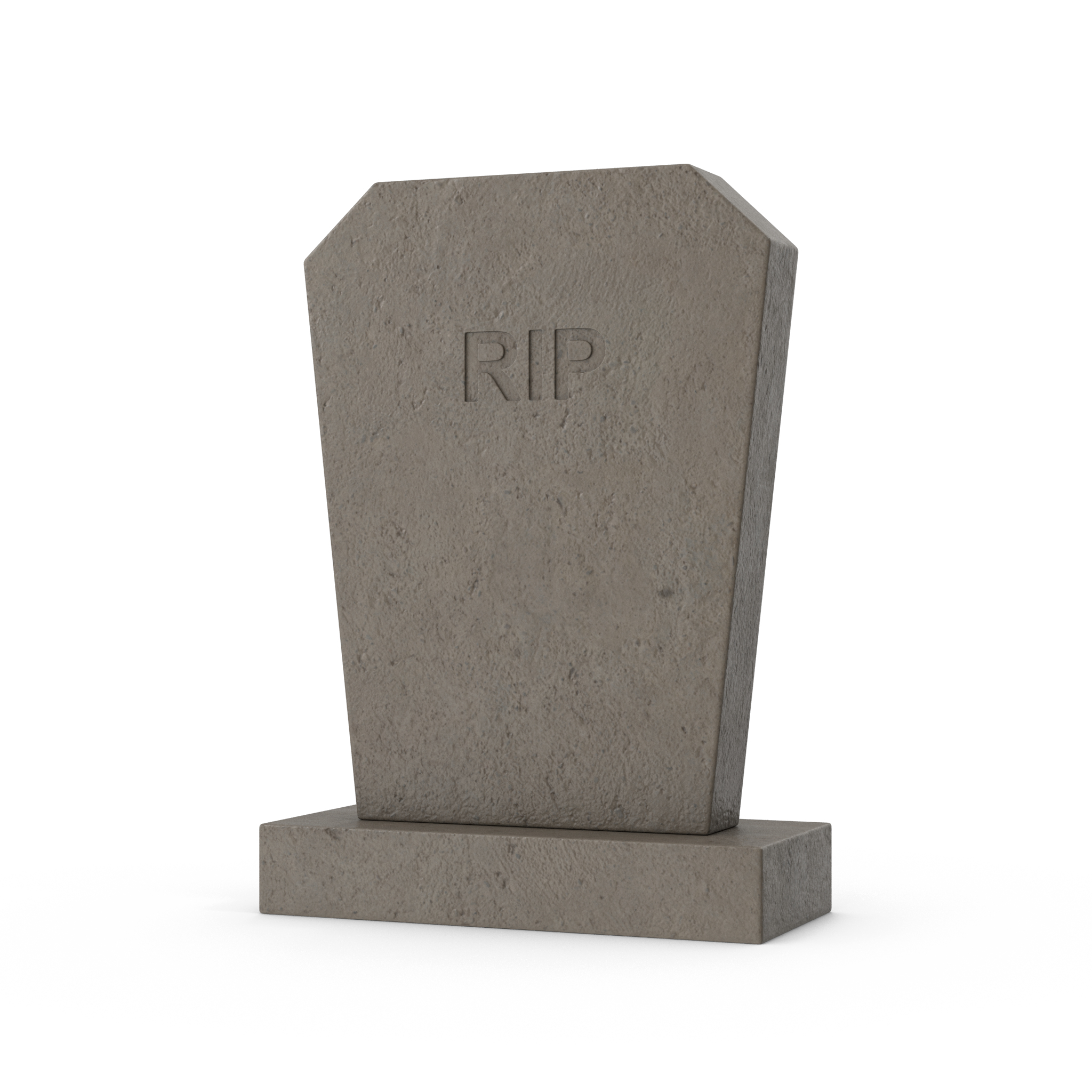 3D Grave Stone - TurboSquid 1859114