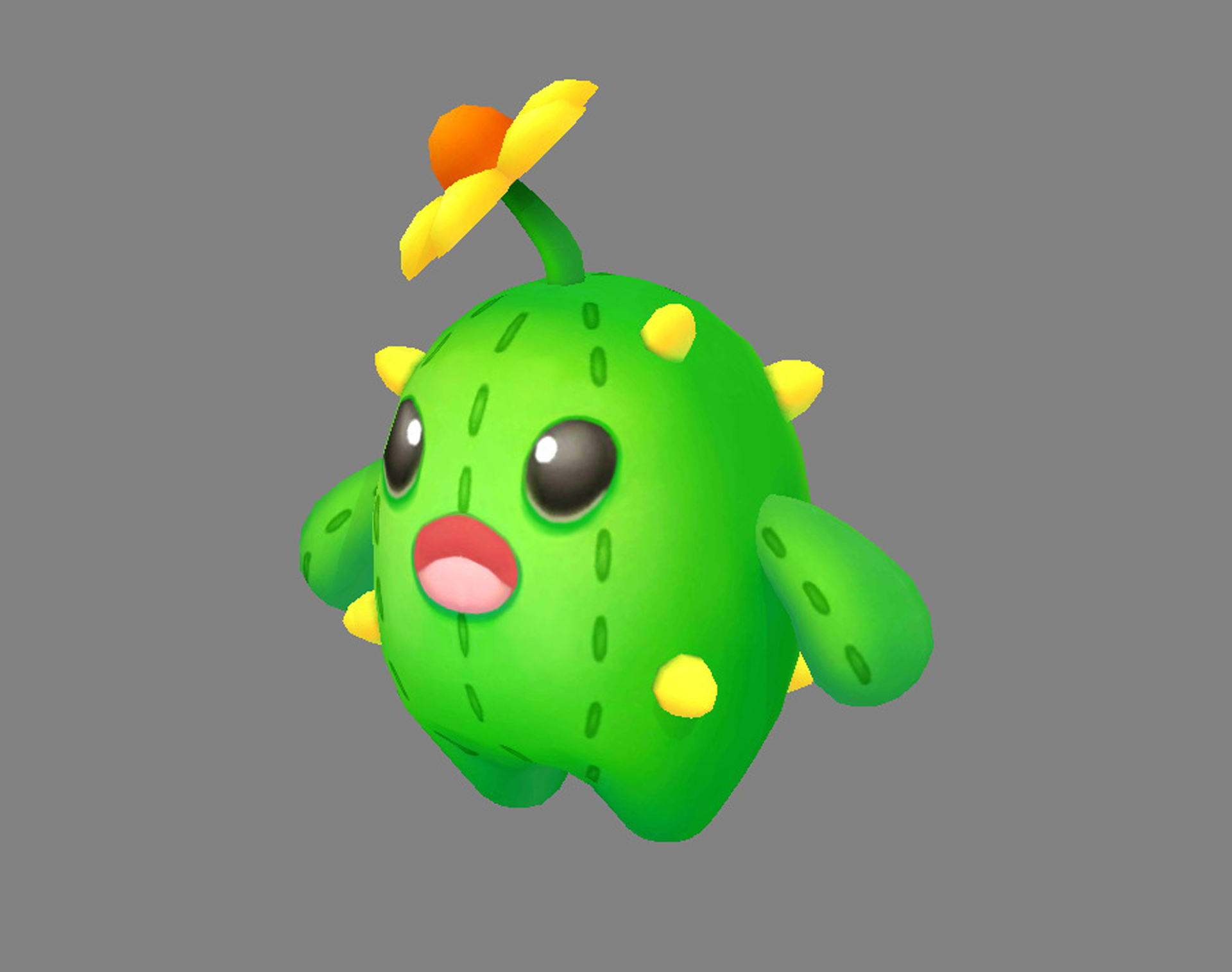 3D model cactus monster doll - TurboSquid 1712214