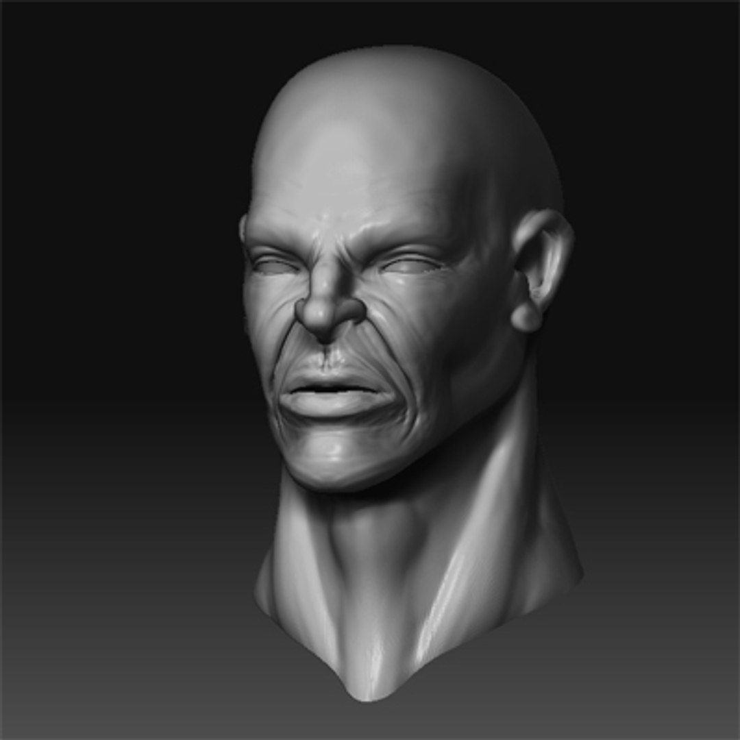 3d 3ds male face