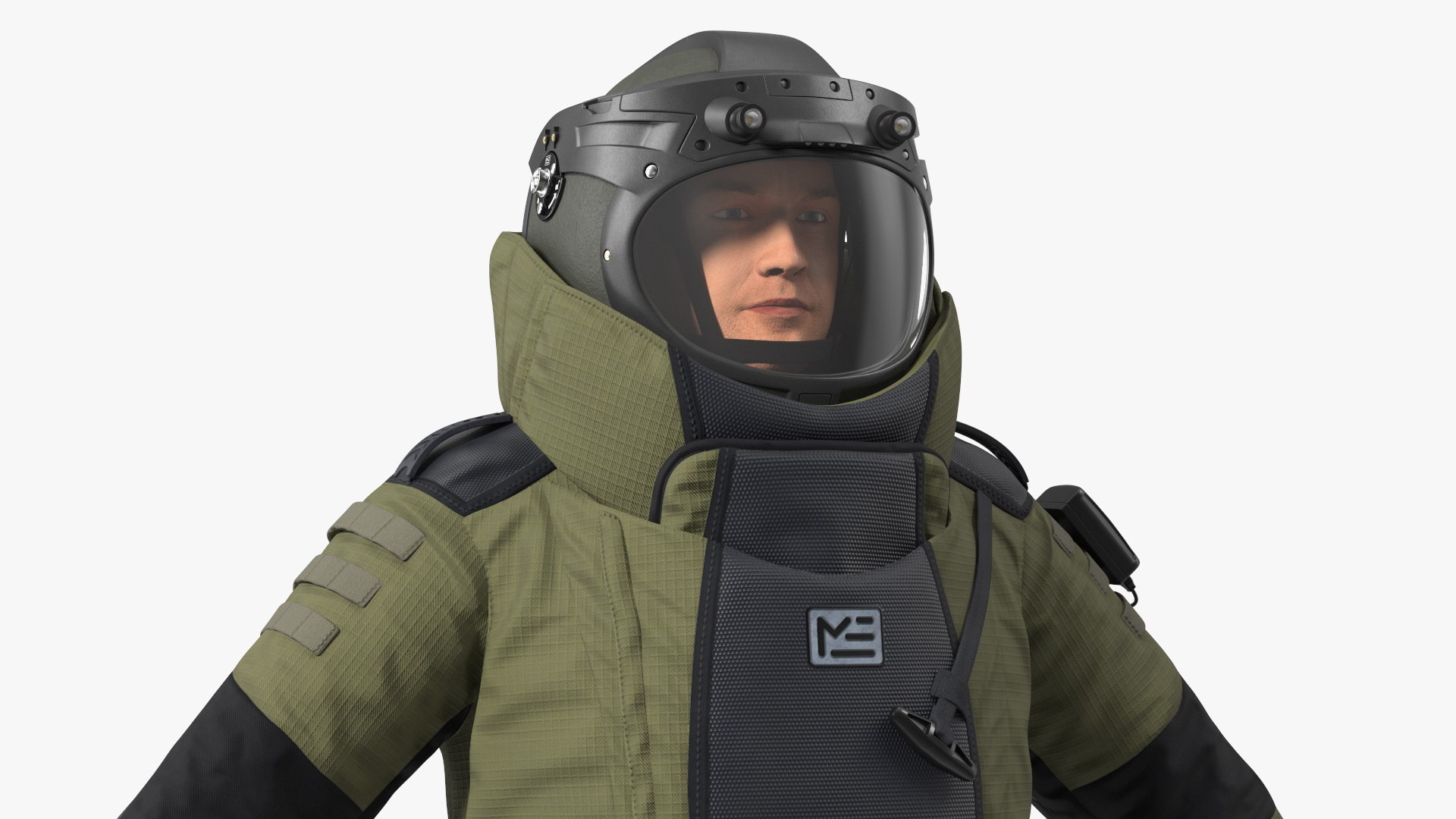 EOD 10 Bomb Suit Rigged 3D - TurboSquid 2152768