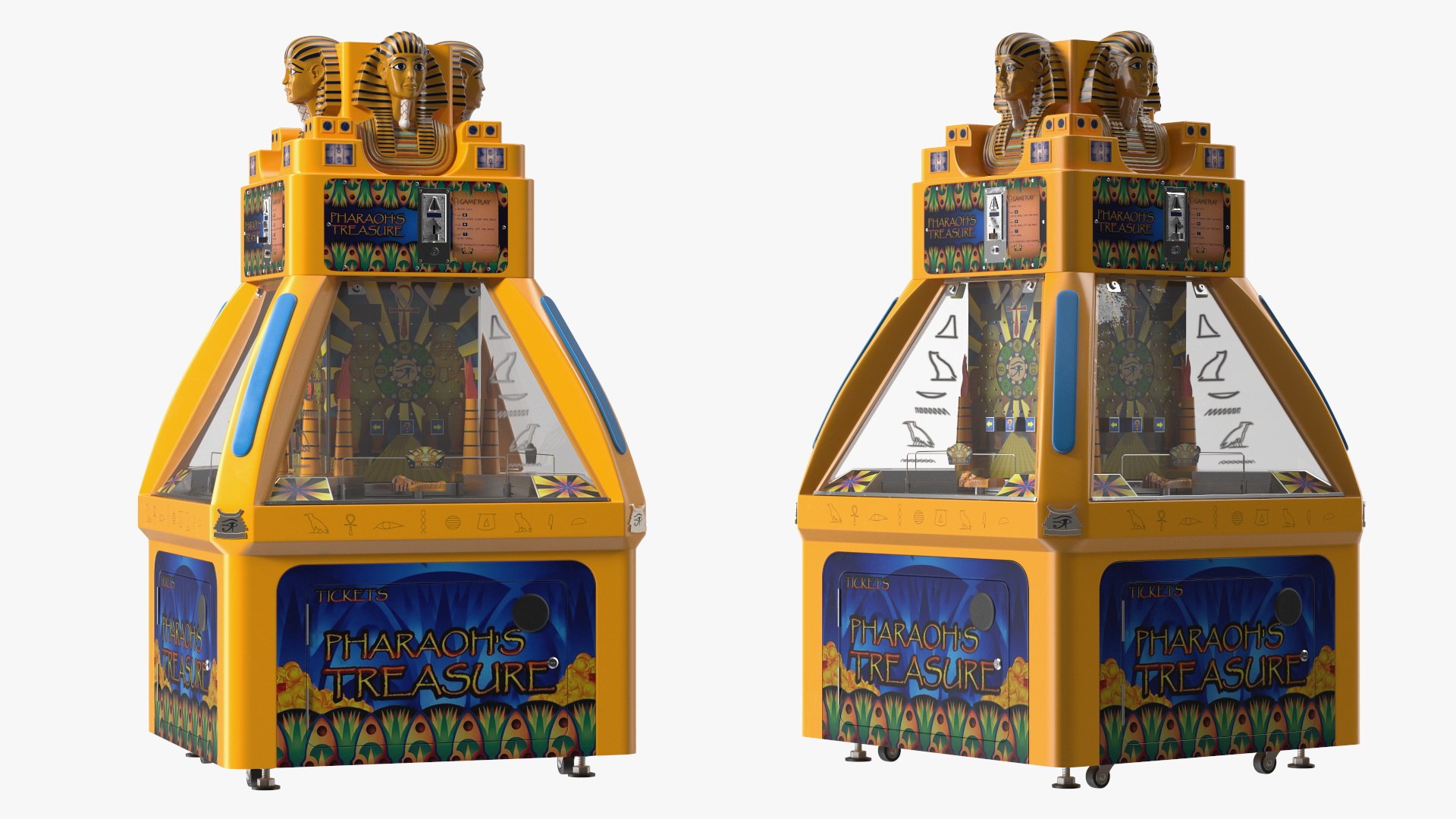 Pharaoh Treasure Game Off 3D Model - TurboSquid 2320382