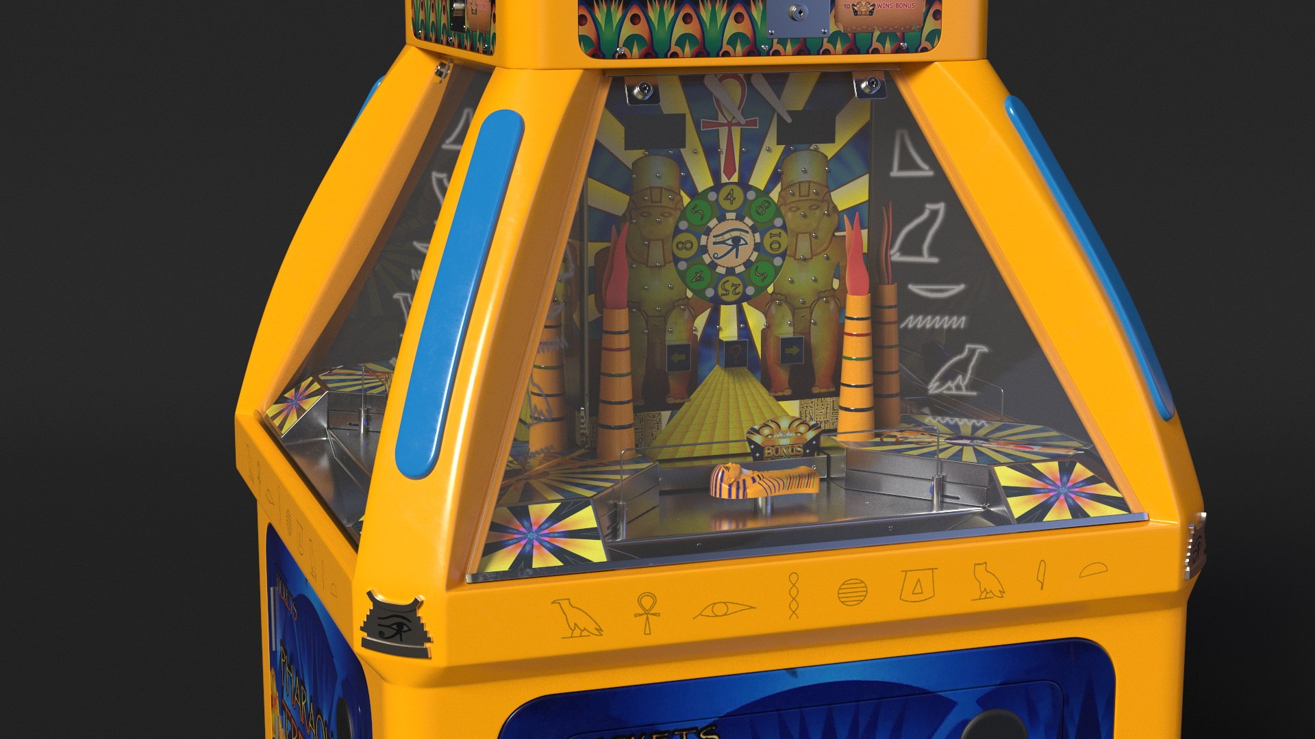 Pharaoh Treasure Game Off 3D Model - TurboSquid 2320382