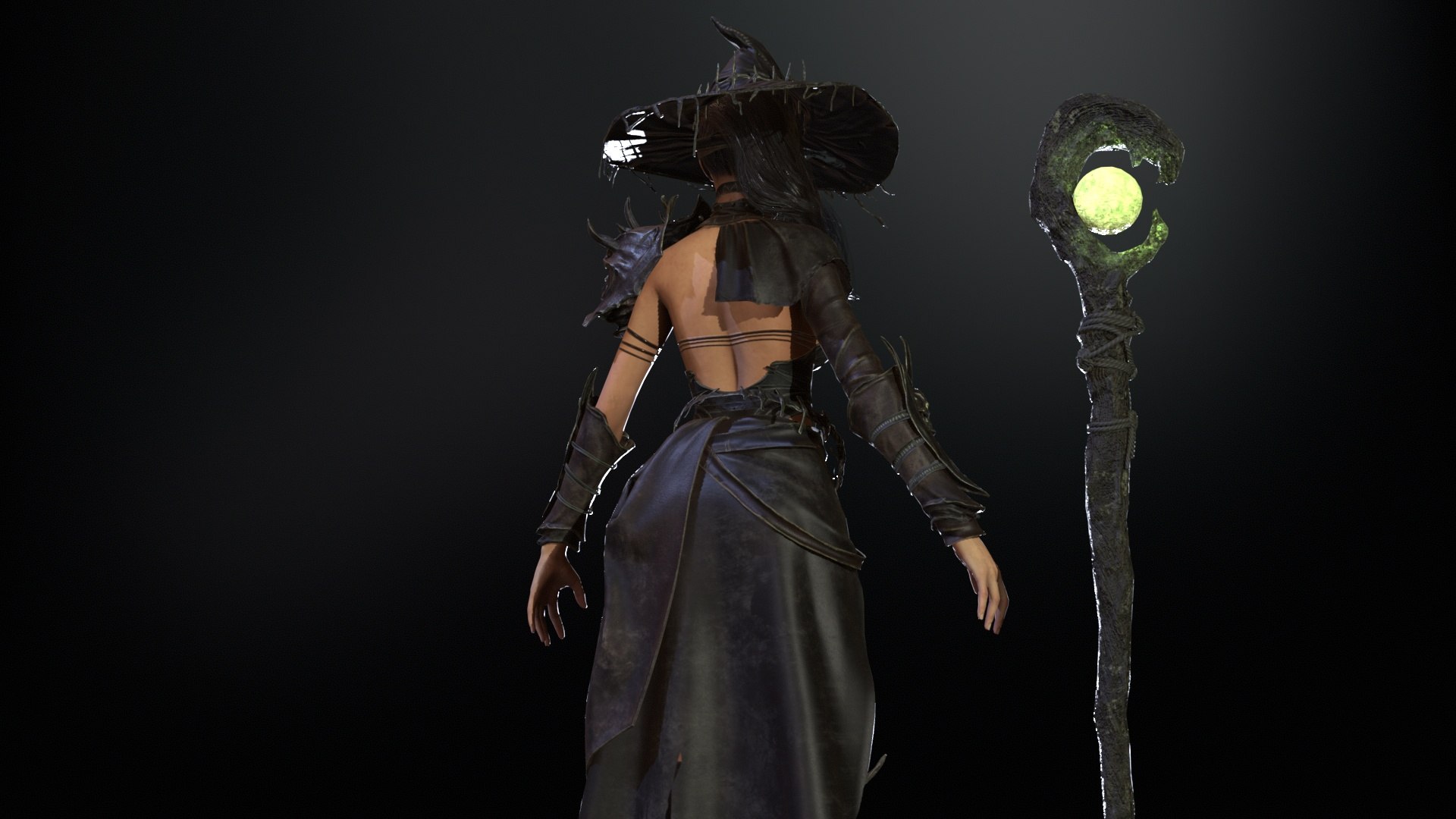 3D Witch - TurboSquid 2434086