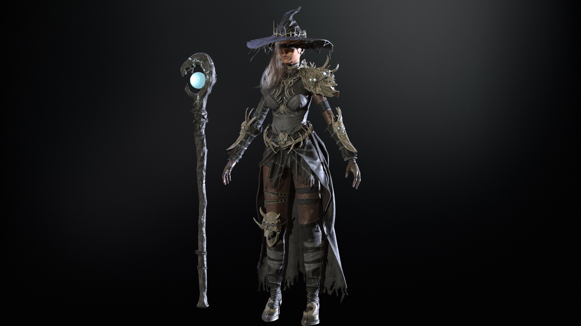 3D Witch - TurboSquid 2434086