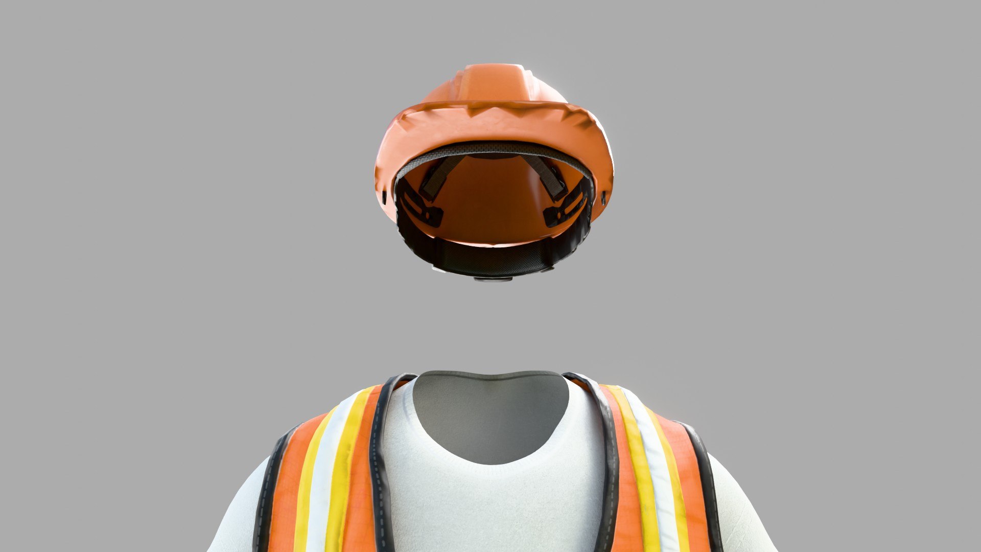 Construction Worker Outfit 1 Model - TurboSquid 2384004