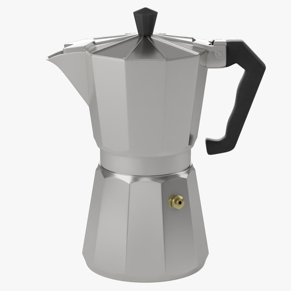 Moka Pot Highpoly 3D 모델 - TurboSquid 1992375