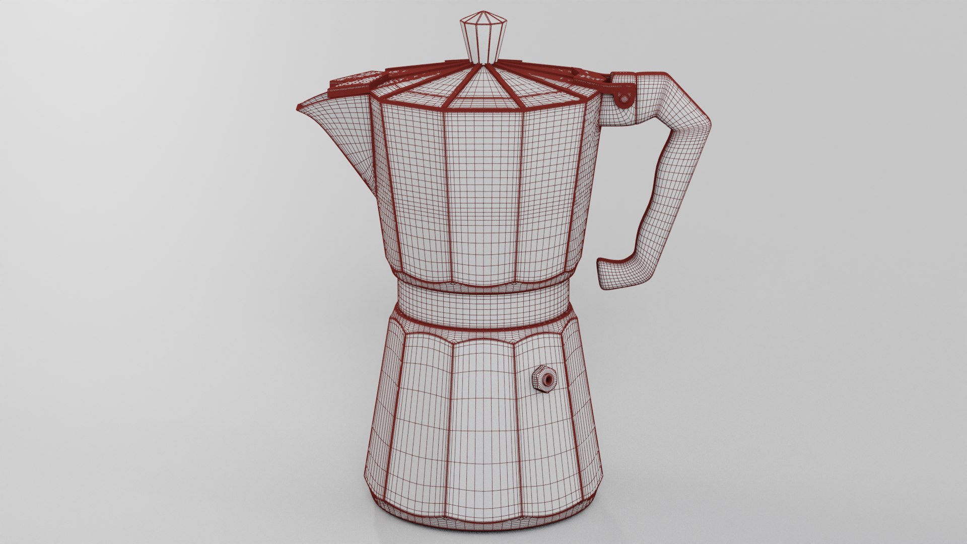 3D Moka Pot Highpoly Model - TurboSquid 1992375