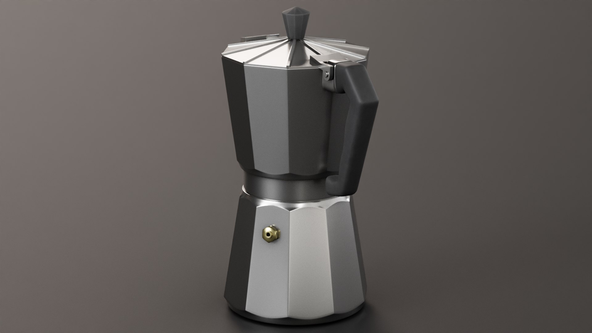3D Moka Pot Highpoly Model - TurboSquid 1992375