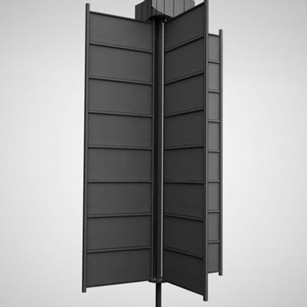 cd display rack stores 3d model