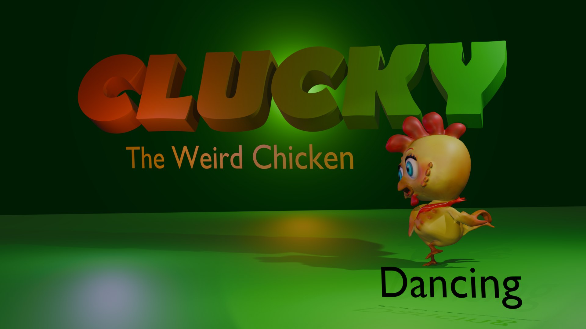 Clucky The Weird Chicken Model - TurboSquid 2293632