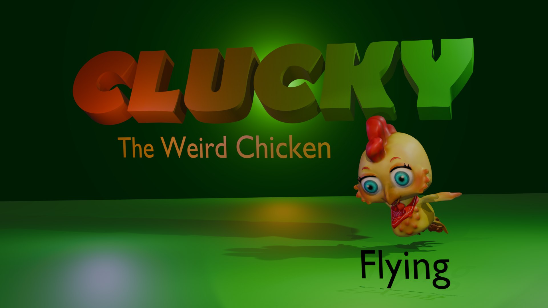 Clucky The Weird Chicken Model - TurboSquid 2293632