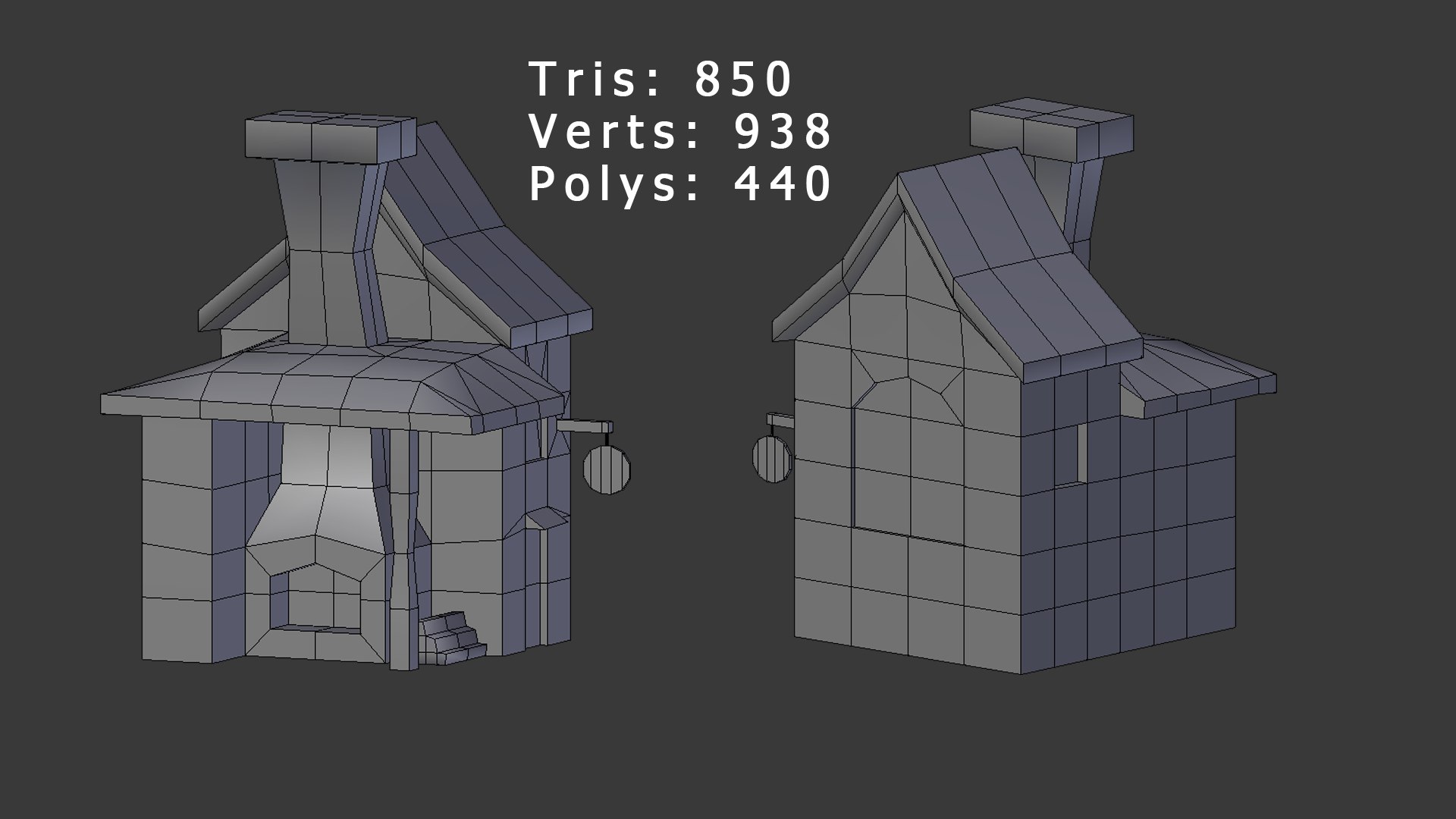 Toon Buildings Pack V2 3D Model - TurboSquid 1801325