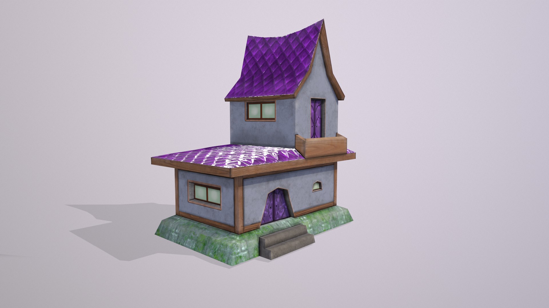 Toon Buildings Pack V2 3D Model - TurboSquid 1801325