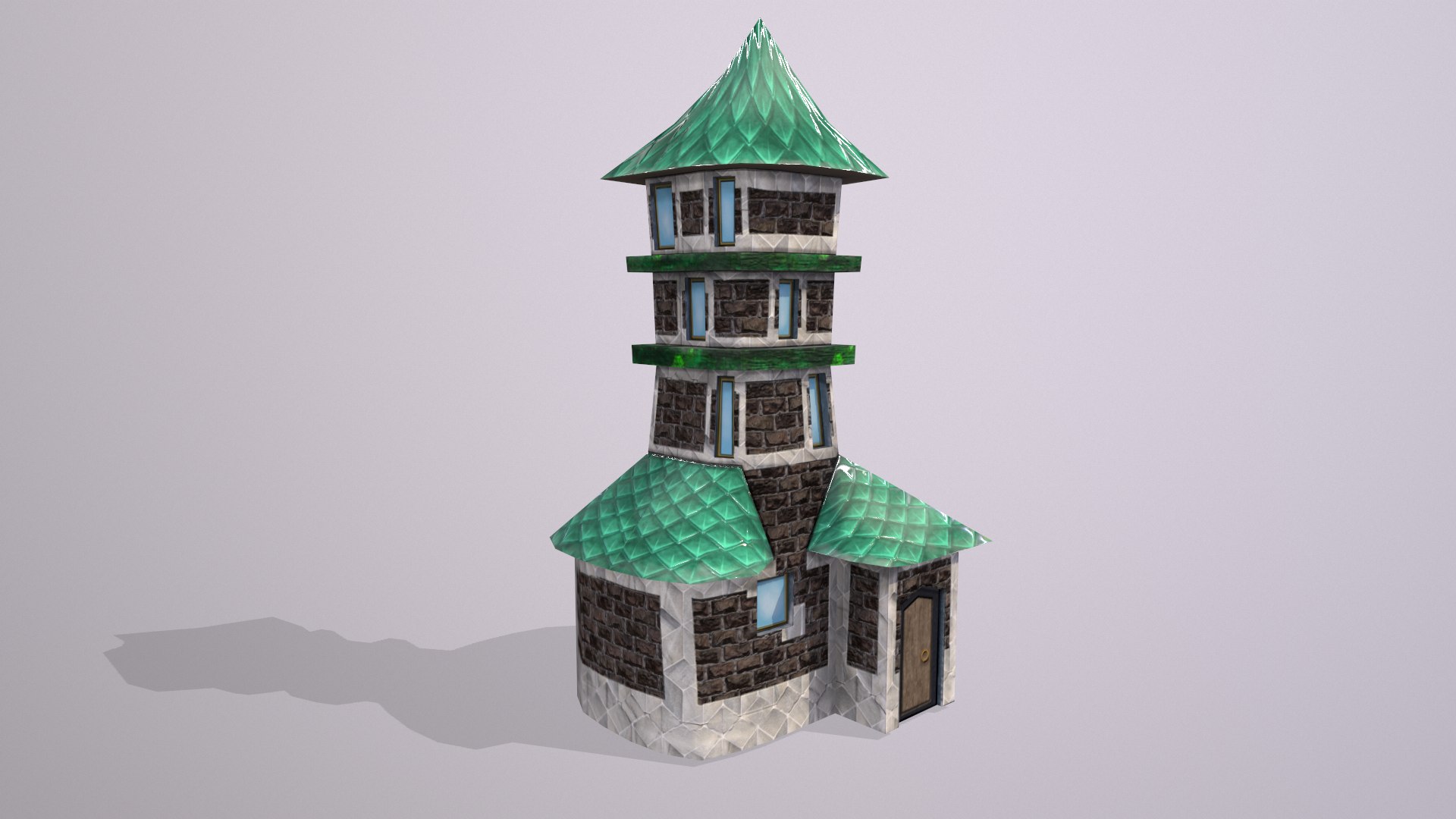 Toon Buildings Pack V2 3D Model - TurboSquid 1801325