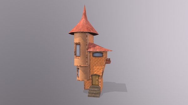 Toon buildings pack v2 3D model - TurboSquid 1801325