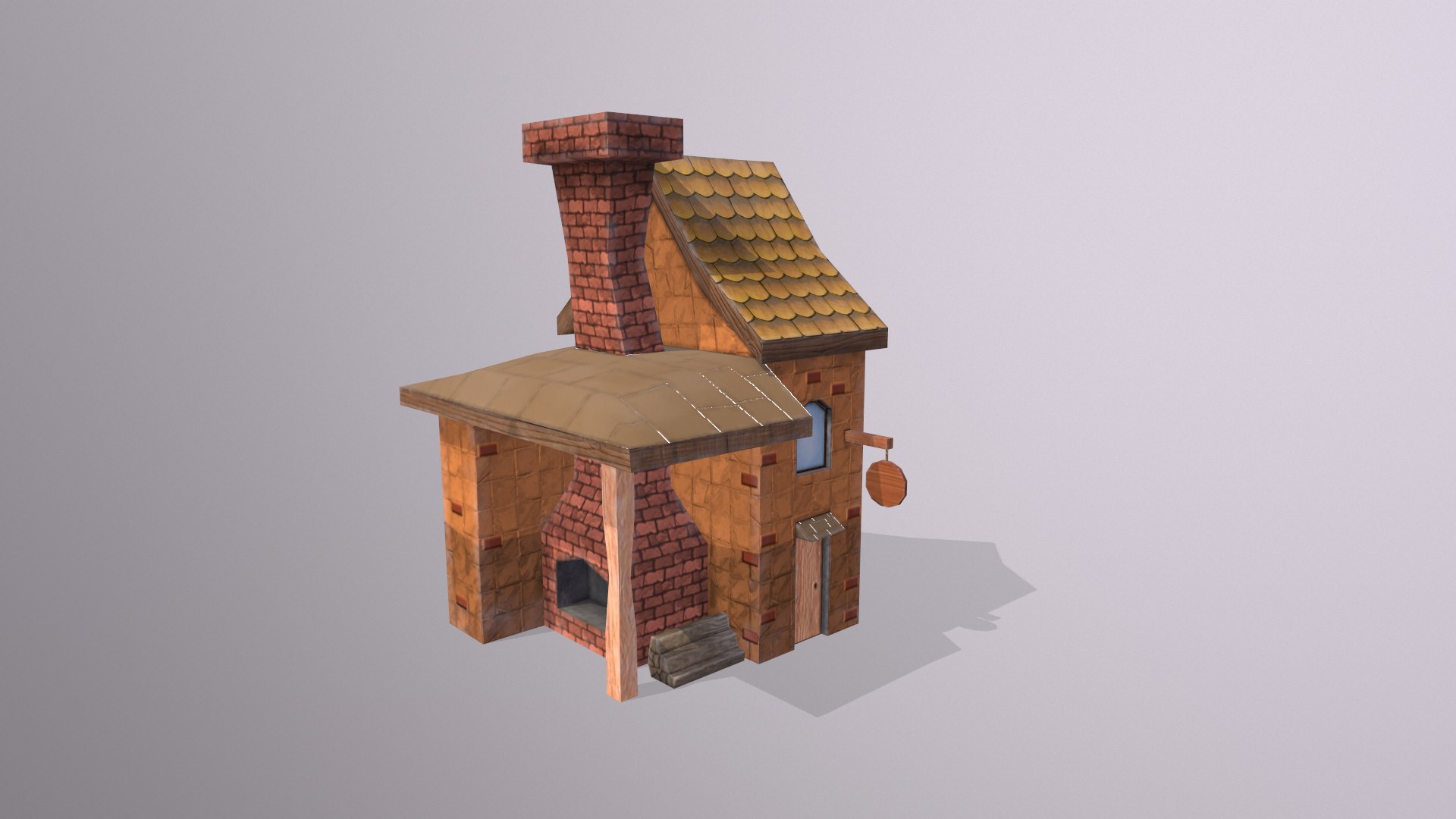 Toon Buildings Pack V2 3D Model - TurboSquid 1801325