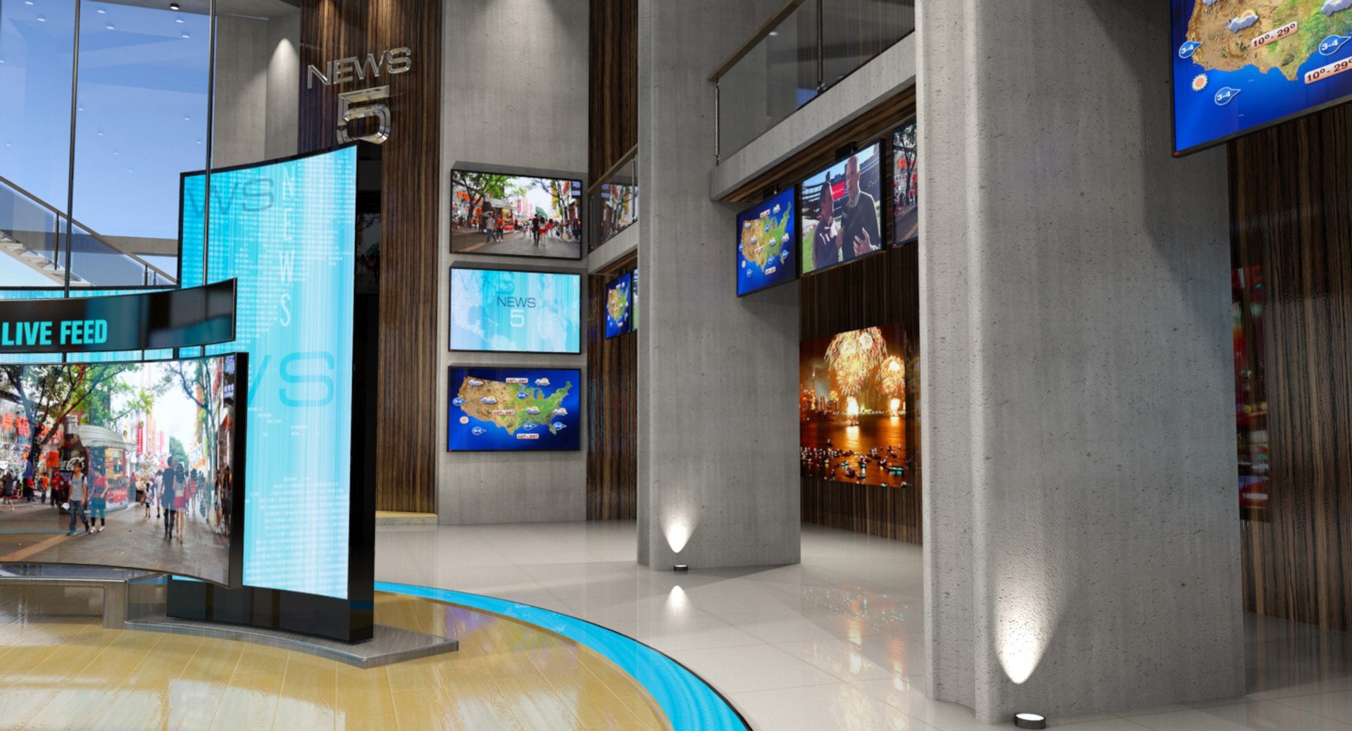 Virtual studios collections model - TurboSquid 1573963