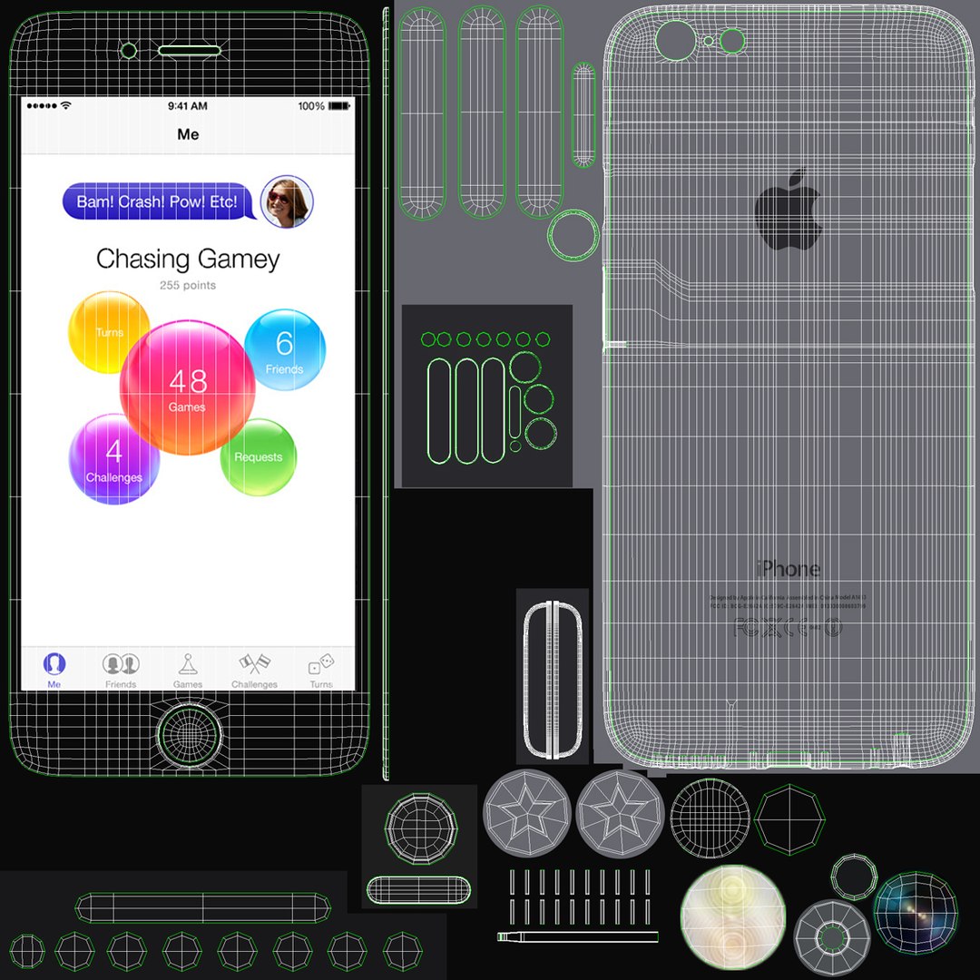 3d Apple Flagship Iphone 6