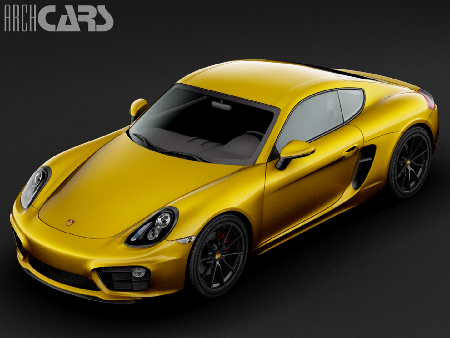 Porsche Cayman 3d Model