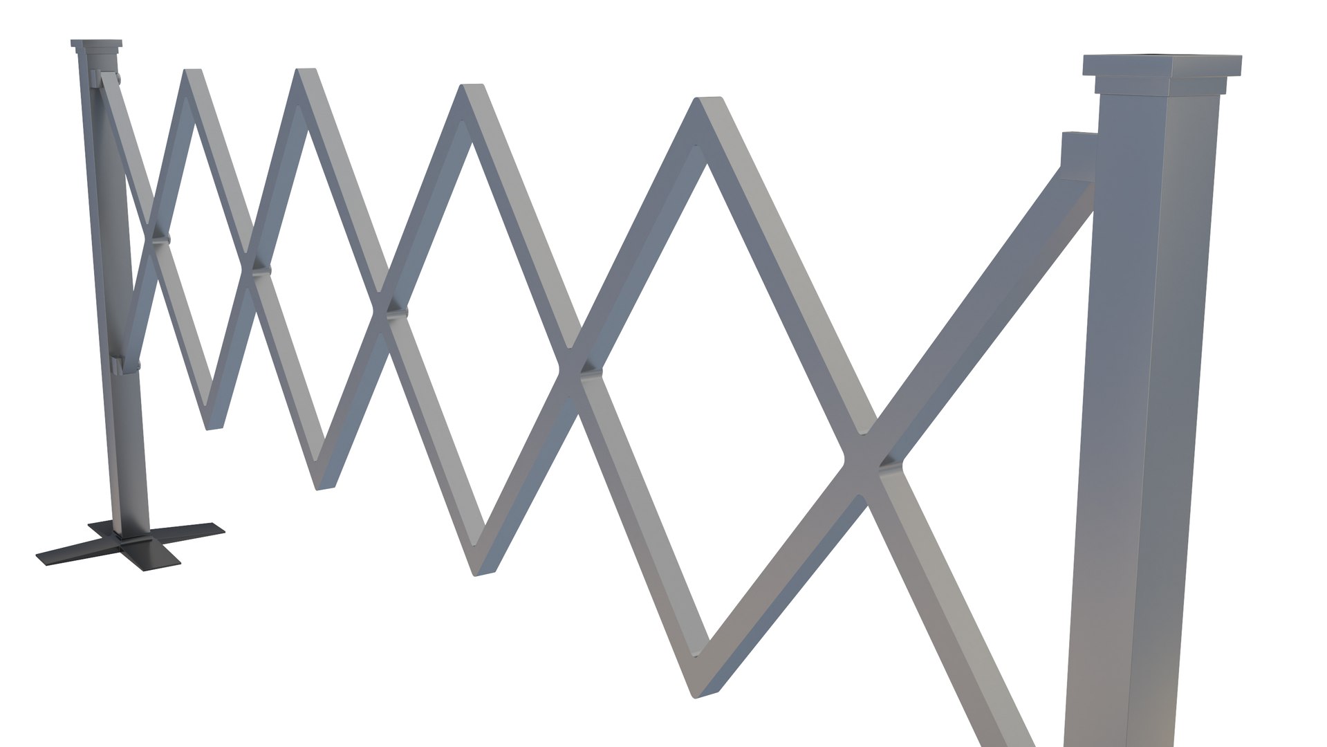 3D Crowd Control Barrier model - TurboSquid 2009292