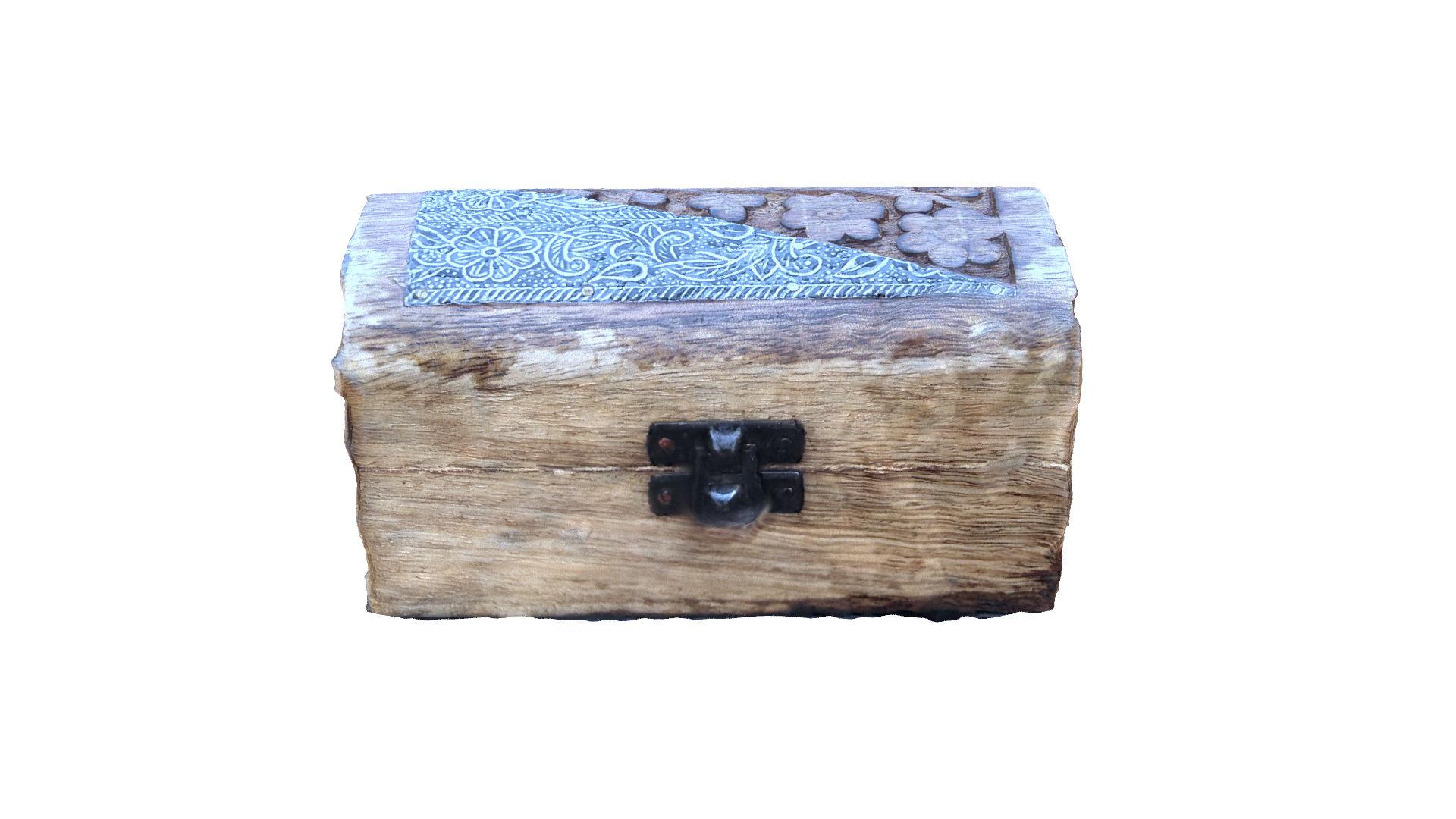 3d Small Wooden Chest Scanned Turbosquid 2107513
