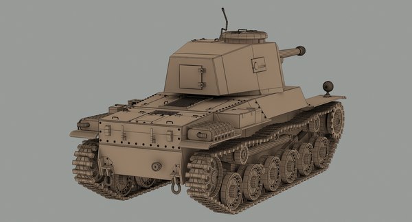 Ww2 type 3 chi 3D - TurboSquid 1240581