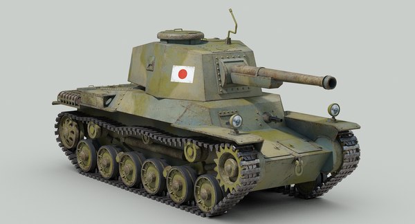 modelo 3d Tipo 3 Chi Nu Tank - TurboSquid 1240581